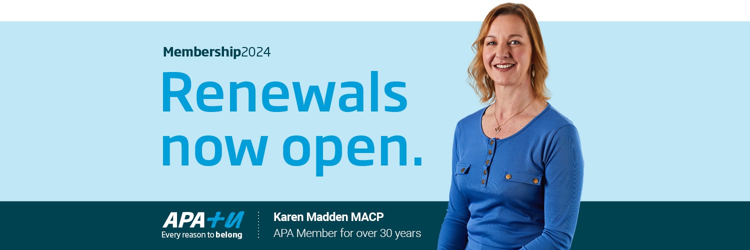 APA | Renew APA membership